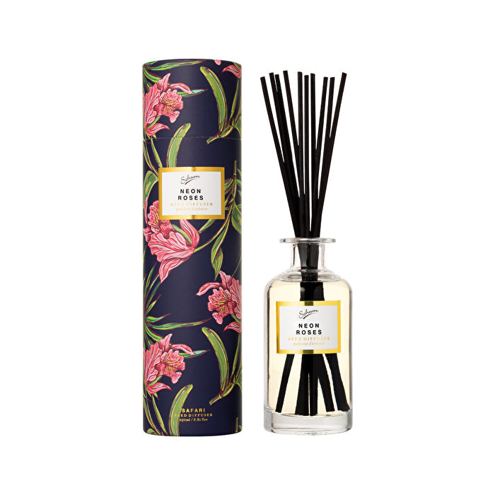 Sohum Safari Reed Diffuser Neon Roses 250ml – Fresh Beauty Co. USA