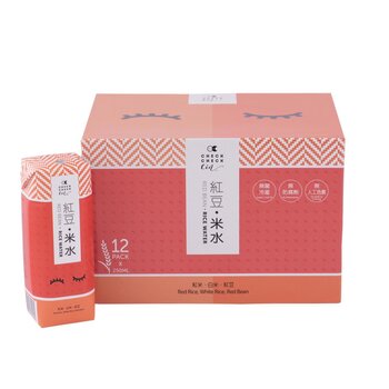 CheckCheckCin Red Bean Paper Pack Rice Water 250ml x 12packs – Fresh ...