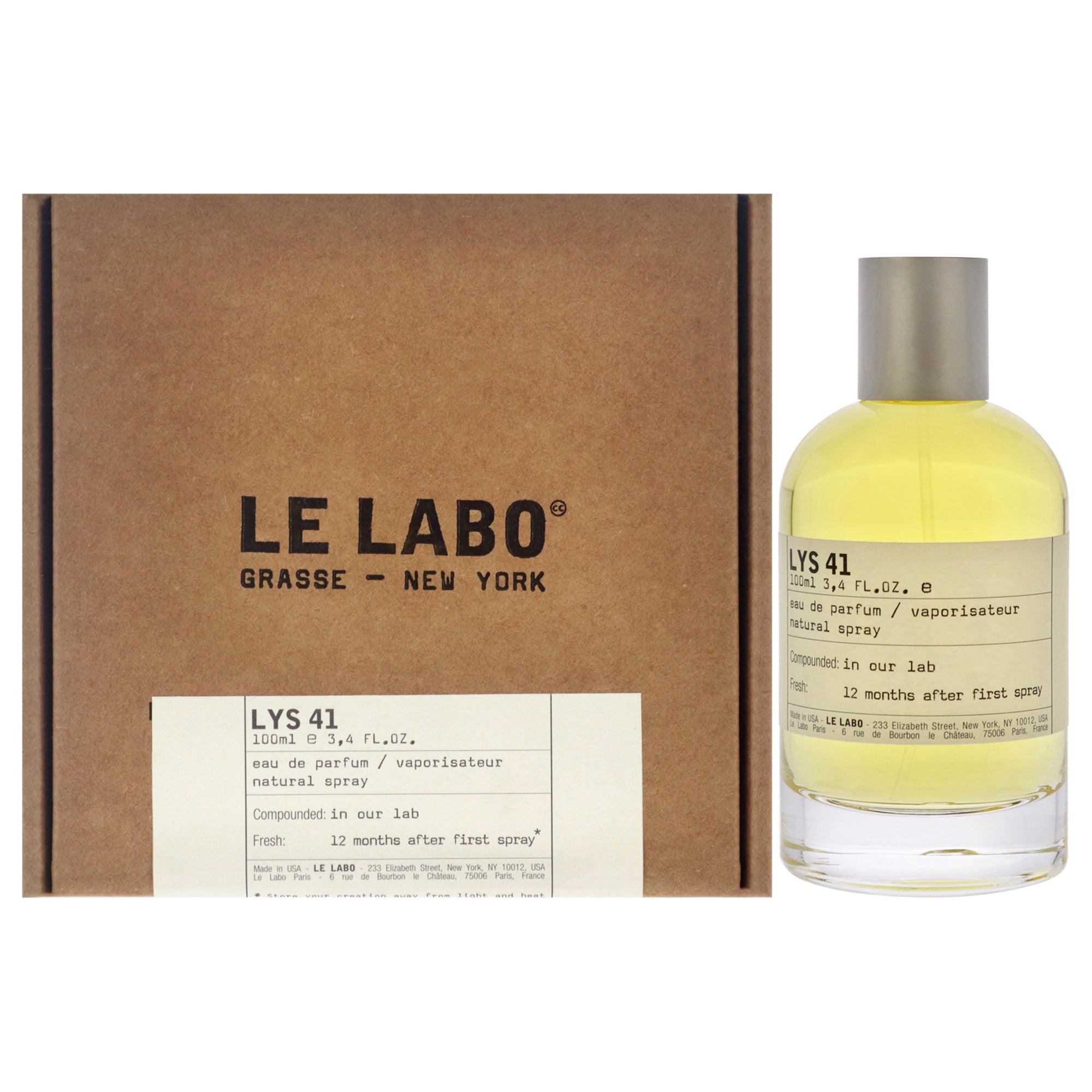Le Labo Lys 41 by Le Labo for Unisex - 3.4 oz EDP Spray – Fresh Beauty ...