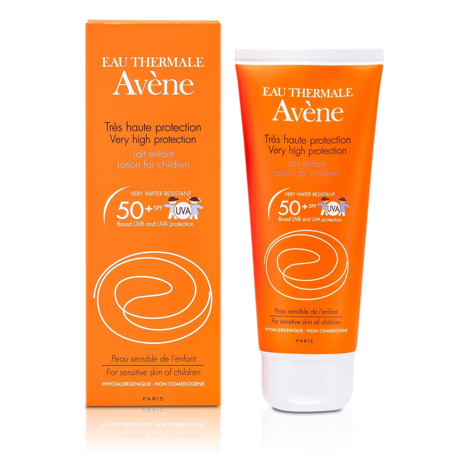Avene Very High Protection Lotion SPF 50+ - For Sensitive Skin of Chil ...