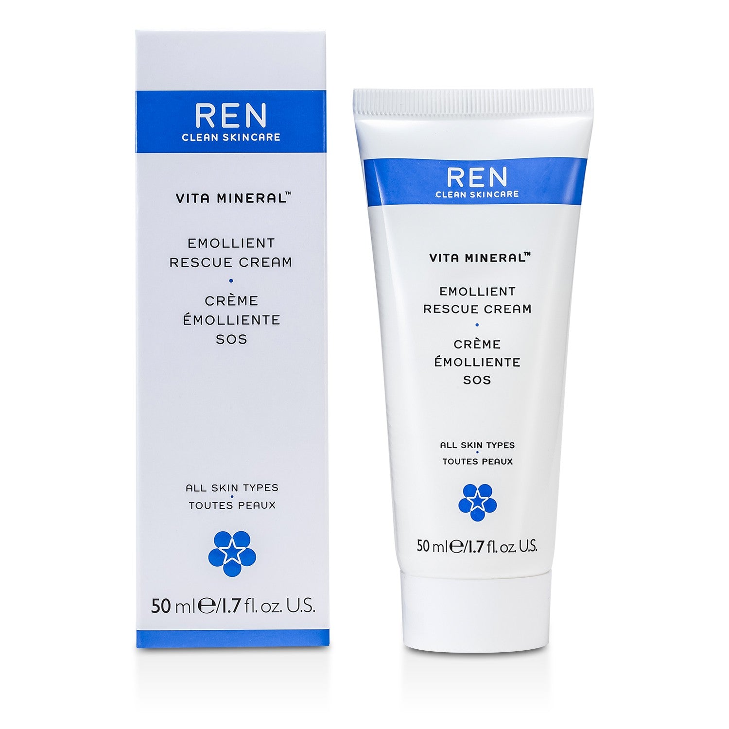 Ren Vita Mineral Emollient Rescue Cream (All Skin Types) 50ml/1.7oz ...