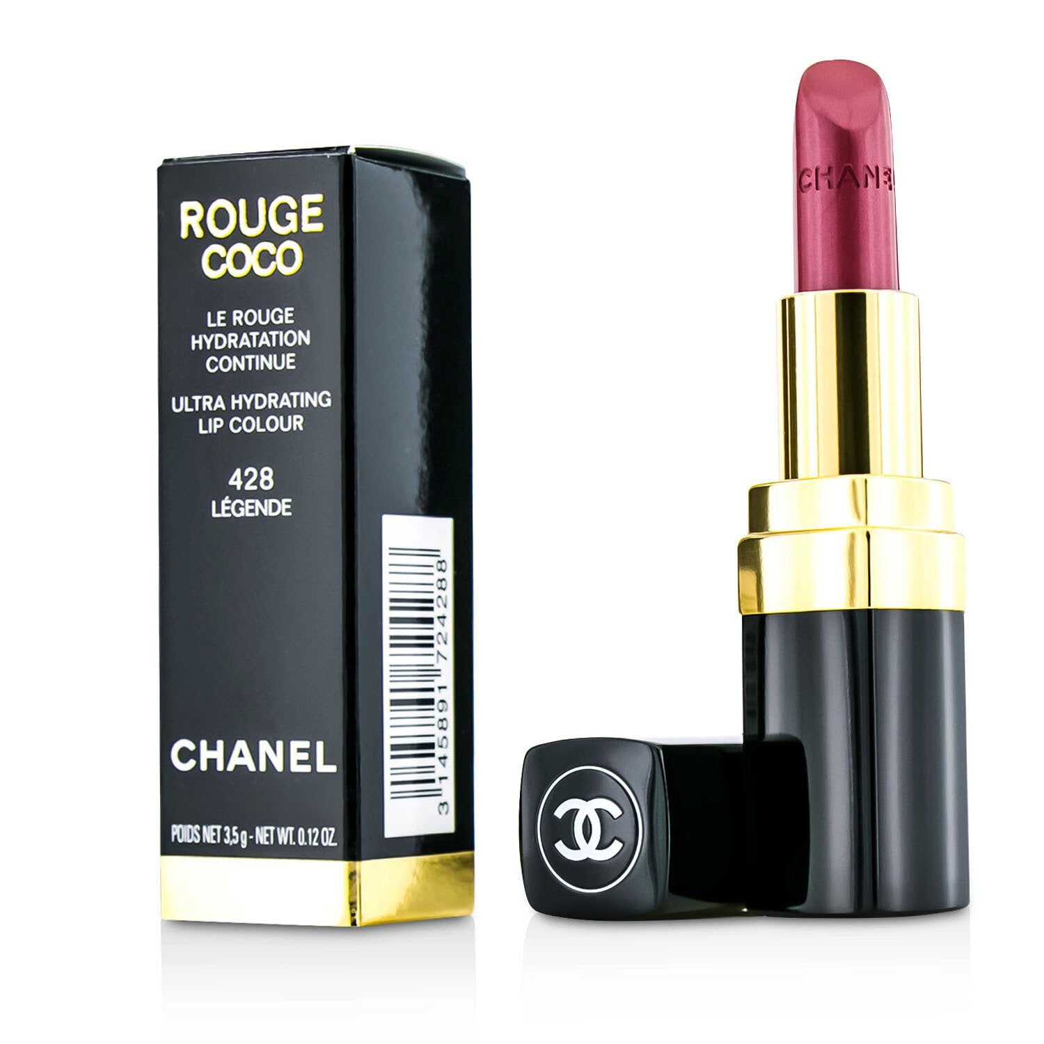 Chanel Rouge Coco Ultra Hydrating Lip Colour - # 428 Legende 3.5g/0 ...