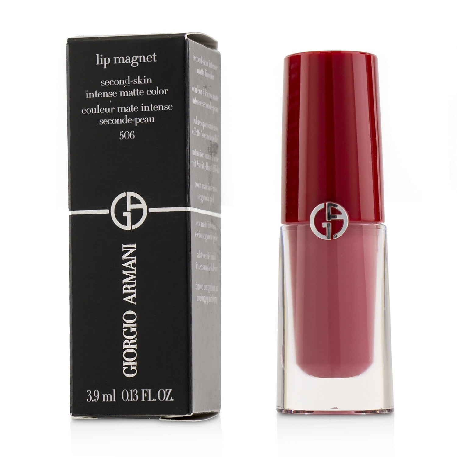Giorgio Armani Lip Magnet Second Skin Intense Matte Color - # 506 Fusi ...
