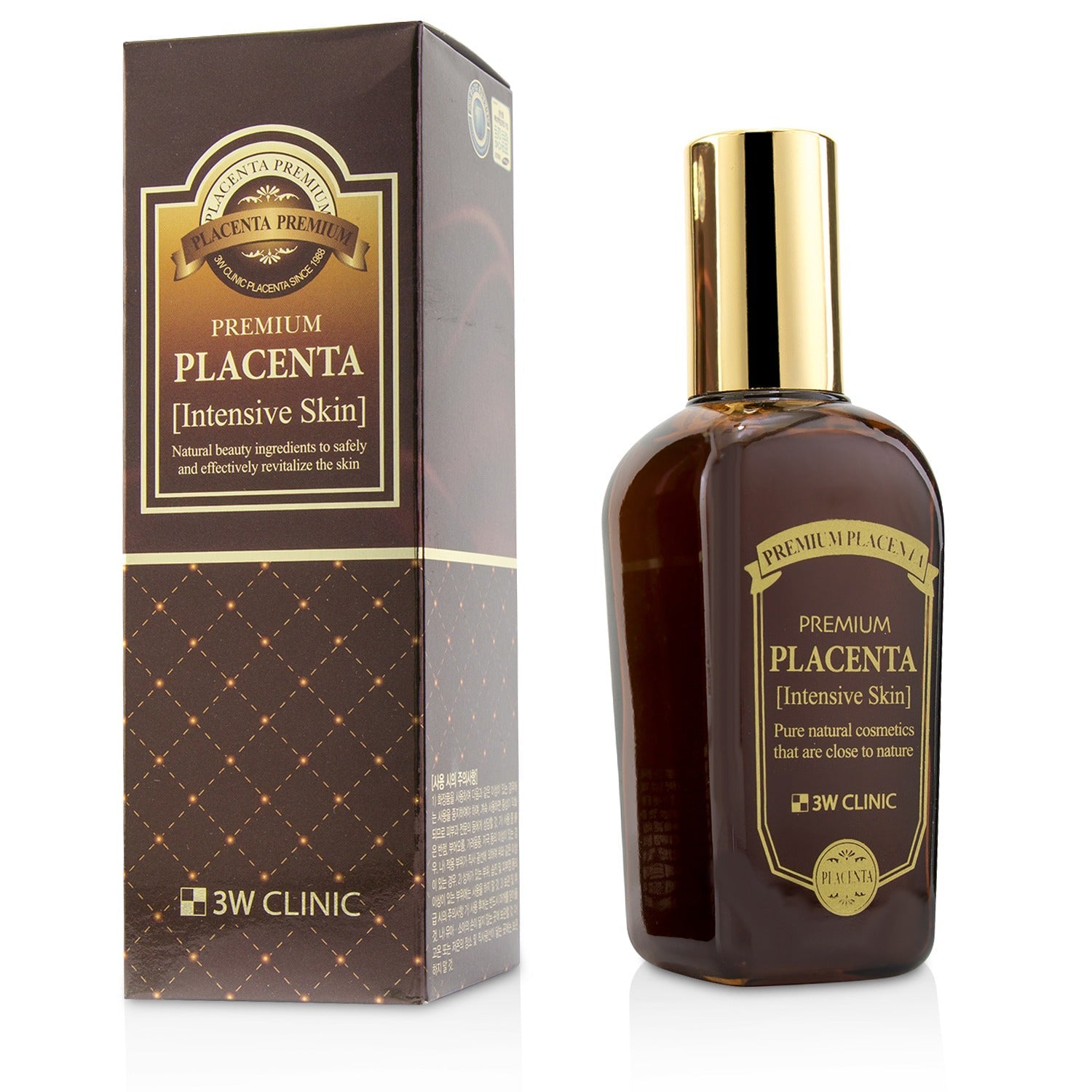 3W Clinic Premium Placenta Intensive Skin 145ml/4.83oz – Fresh Beauty ...