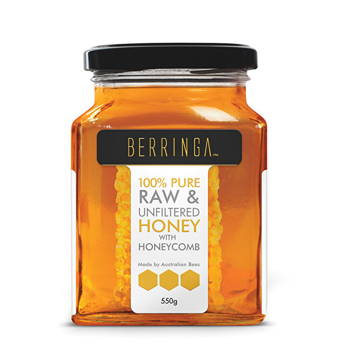 BERRINGA HONEY Berringa Australian Pure Raw & Unfiltered Honey with Ho ...