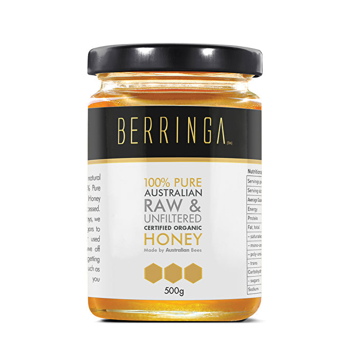 BERRINGA HONEY Berringa Australian Pure Organic Raw & Unfiltered Honey ...