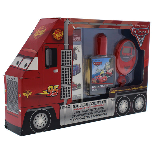 Disney Pixar Cars by Disney for Kids - 3 Pc Gift Set 1.7oz EDT Spray ...
