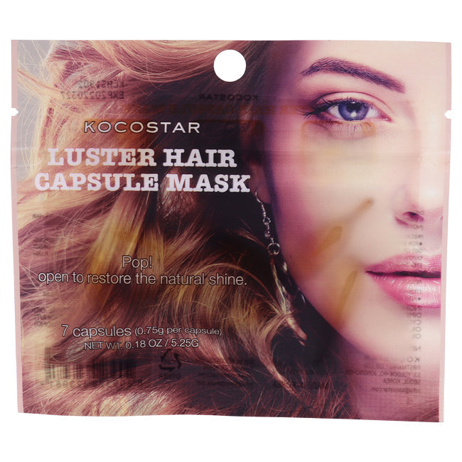 Kocostar Luster Hair Capsule Mask by Kocostar for Unisex - 7 Count Mas ...