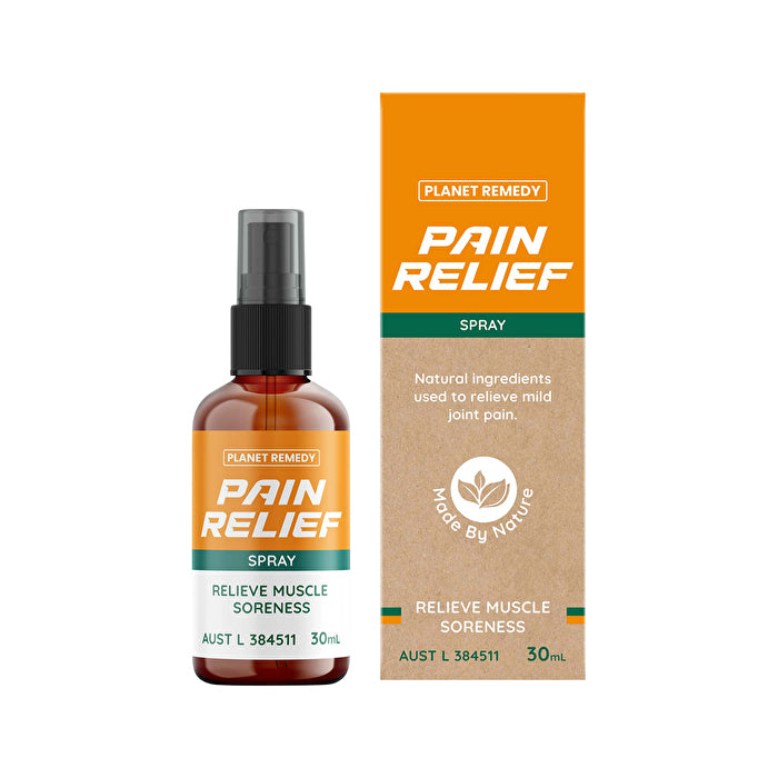 Planet Remedy Pain Relief (Relieve Muscle Soreness) Spray 30ml – Fresh ...