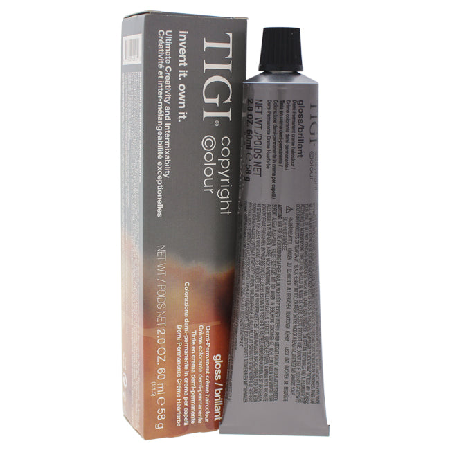 TIGI Colour Gloss Creme Hair Color - # 7/44 Intense Copper Blonde by T ...